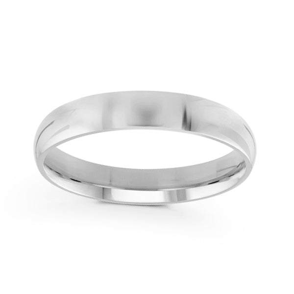 4mm Classic Dome Comfort Fit Wedding Band – J. Brooks 4mm Classic Dome Comfort Fit Wedding Band – J. Brooks
